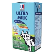 Ultra Milk Full Cream 125 ml – ub sehati